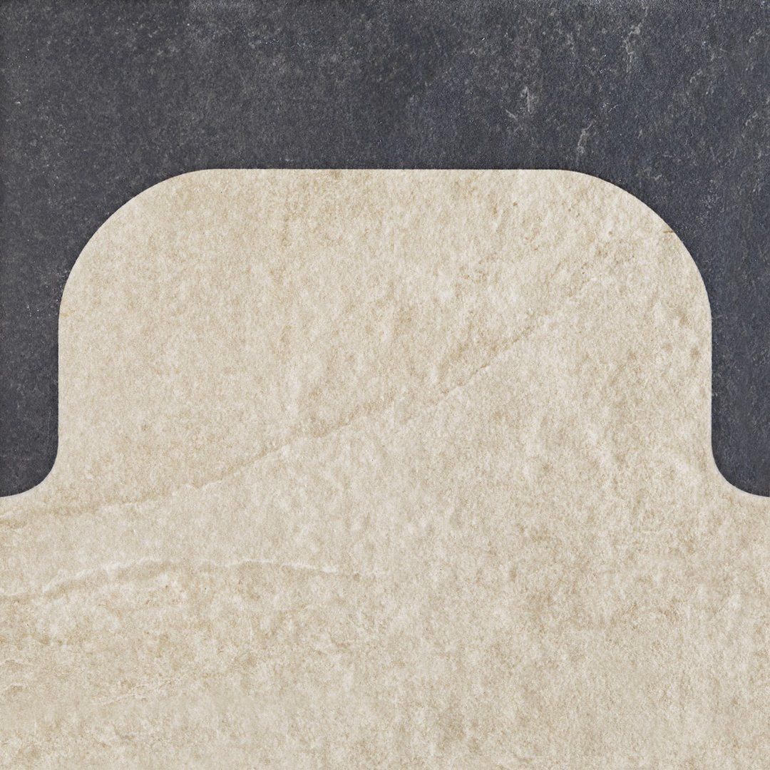 Revestimento Neotropical Black Mix 20x20 Natural Retificado - Portobello